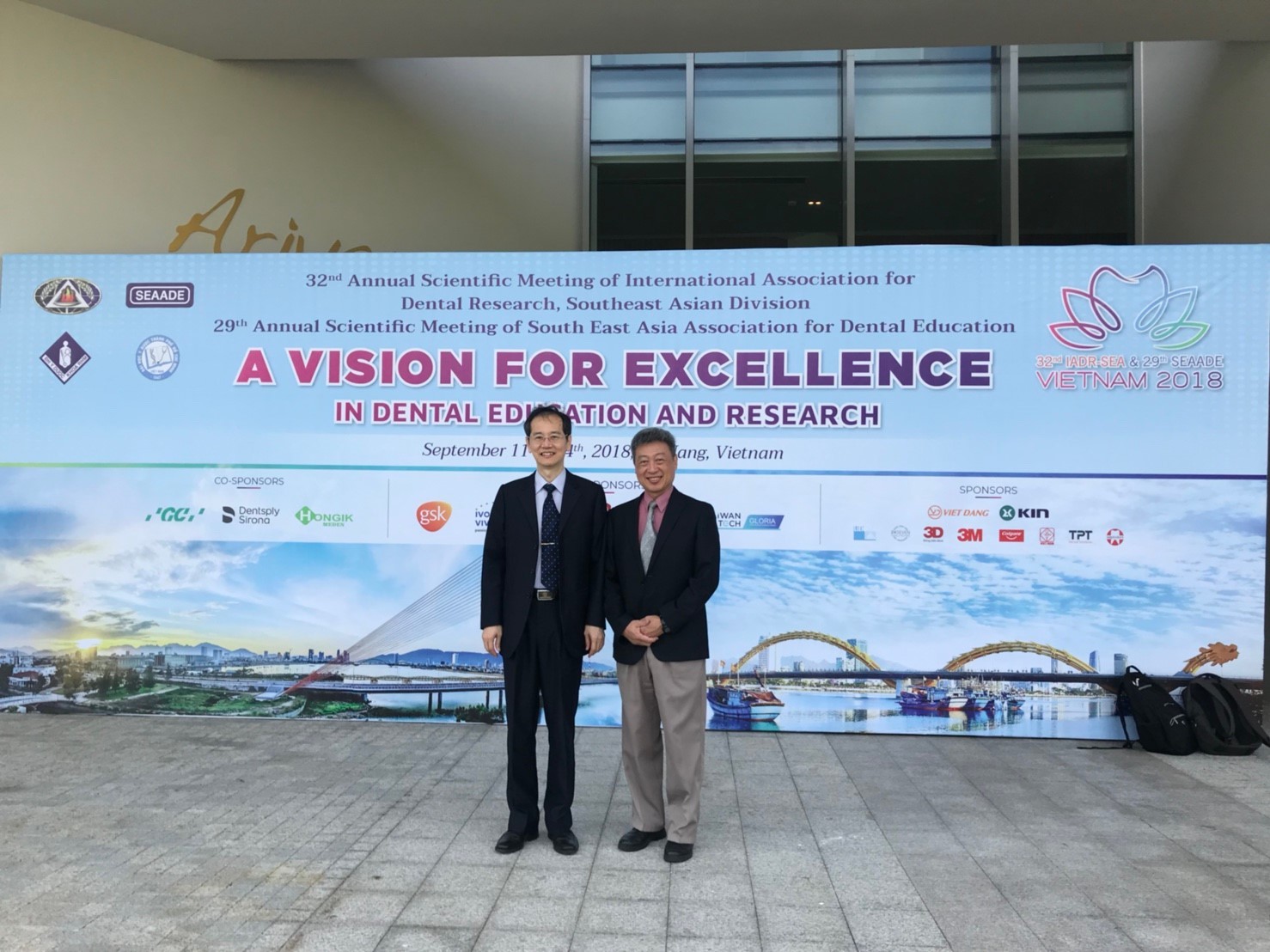 9月11-14日本院黃裕峰教授前往越南參加IADR-SEA & SEAADE 年會------ 32nd Internationl ...
